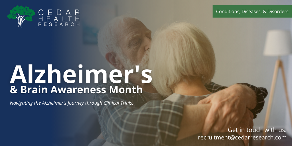 Alzheimer’s Awareness Month - Cedar Health Research
